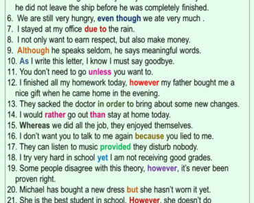 40 Transition Sentences Examples, Transition Words With Examples ...